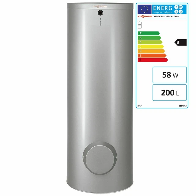 Viessmann Vitocell 100cva 200ltr