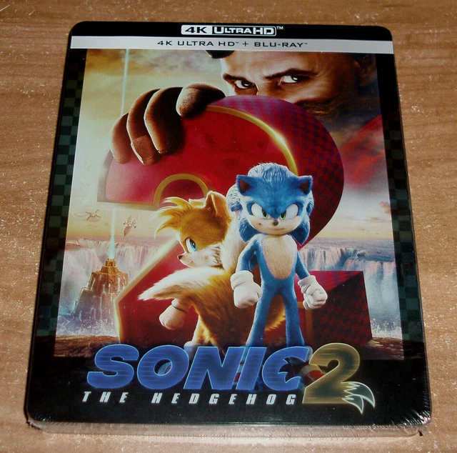 SONIC 2 : La Film (Sonic The Hedgehog 2) 4K UHD + Blu-Ray Neuf Steelbook A-B-C EUR 70,72 ...