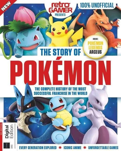 THE STORY OF Pokémon Comic Game Retro Gamer Presents Issue 7 2024 UK ...