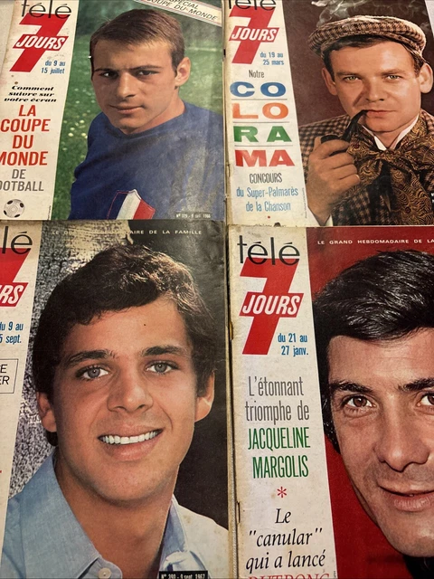 CHRISTOPHE MICHAEL ANDE Sheila Dalida Claude Francois Lot Magazine Tele ...