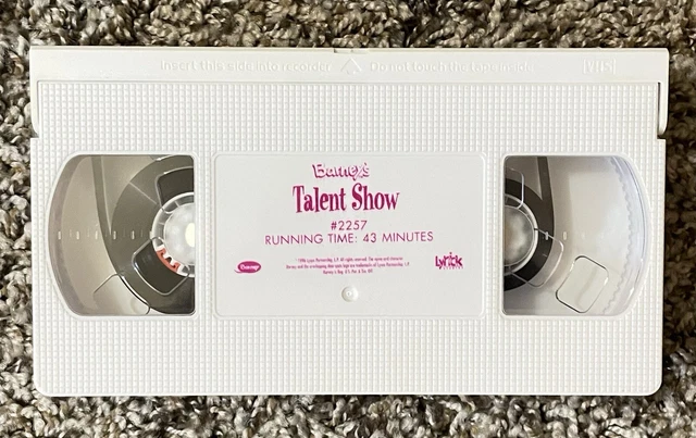 Barney Barneys Talent Show Vhs 1996 5 54 Picclick Ca