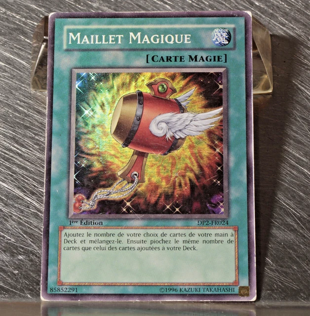 CARTE YU-GI-OH! MAILLET Magique DP2-FR024 Super Rare 1ère édition EUR 15,00 - PicClick IT
