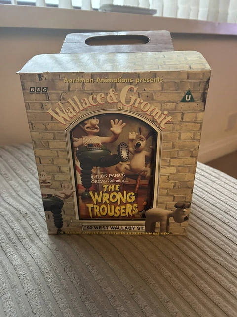 RARE AARDMAN WALLACE and Gromit VHS tapes collection box set - 3 movies ...