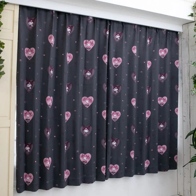 KUROMI MY MELODY Midnight Merokuro 2nd Grade Blackout Heat Shielding ...