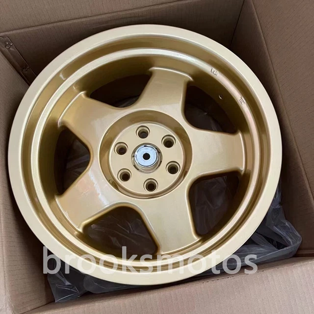 16& OLD SCHOOL Gold Style Wheels Rims Fits For Toyota Land Cruiser Lc80 ...