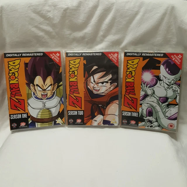 DRAGON BALL Z-COMPLETE Seasons 1 2 3 DVD UK Region 2 Box Sets Series ...