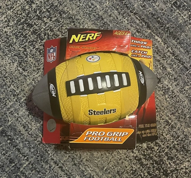 HTF NERF NFL Pittsburgh Steelers Pro Grip Football 2008 - RARE EUR 94 ...