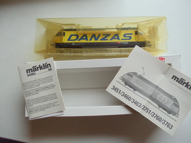 MÄRKLIN HAMO H0 8353 E-Lok Serie 460 "Danzas" SBB CFF FFS Ep.V, Digital, in OVP EUR 96,90 ...