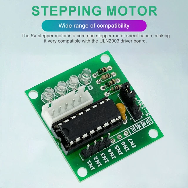 5V ULN2003 4-PHASE Drive Module Controller Board (ULN2003 Driver Board ...