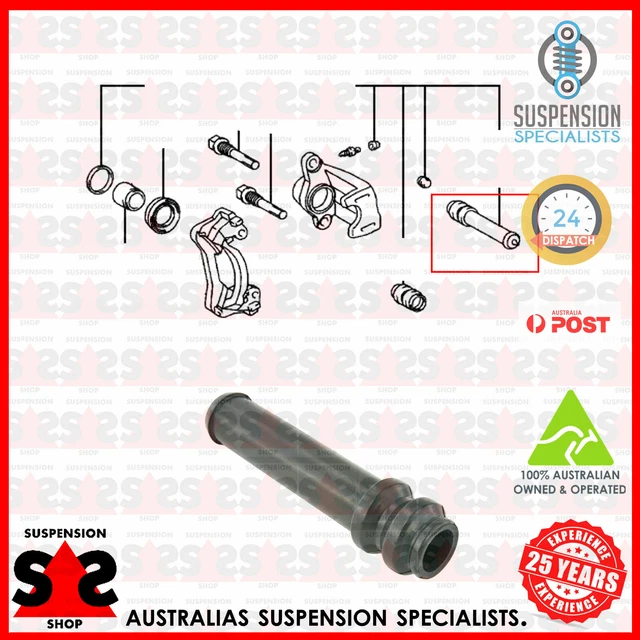 REAR AXLE LEFT Or Right Bellow, Brake Caliper Guide Suit TOYOTA Land Cruiser £15.76 - PicClick UK