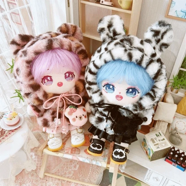 HANDMADE DOLL CLOTHES Hairy Outfits Plush Dolls Outfit Toy Accessories ...