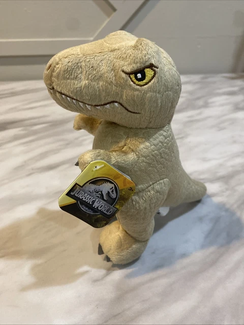 JURASSIC WORLD DOMINION T-Rex Plush Dino 6” Stuffed Toy New W/ Hang Tag ...
