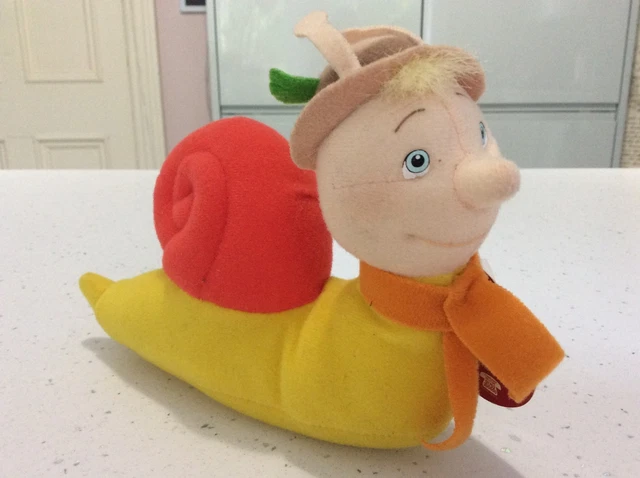 VINTAGE THE MAGIC Roundabout BRIAN the SNAIL + tag 2004 Soft Toy Plush ...