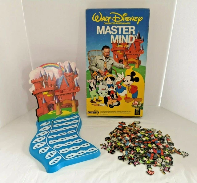 VINTAGE 1979 WALT DISNEY MASTERMIND Game COMPLETE Chieftain Invicta ...