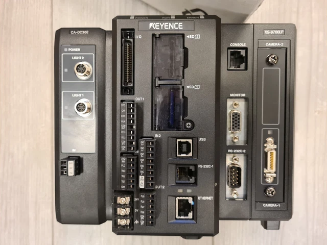 KEYENCE XG-8700LP BILDVERARBEITUNGS-CONTROLLER 21-Megapixel-Kamera & CA ...