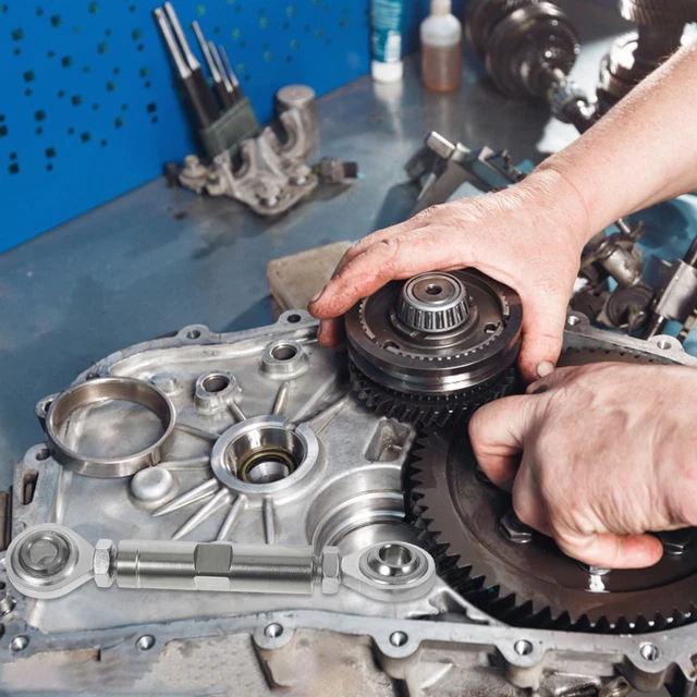 ALTERNATOR TENSIONING ROD Metal Distributor Clamp Bracket Kit ...