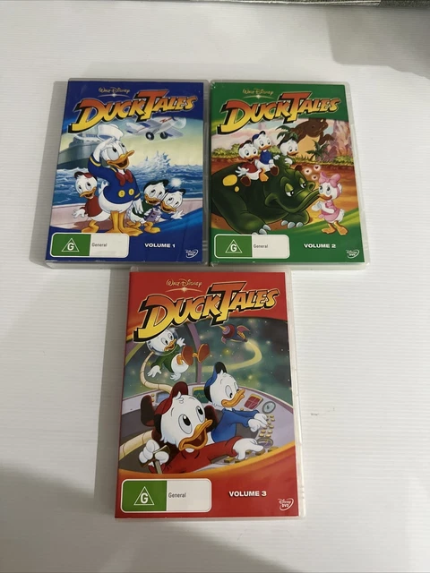 DUCKTALES DVD’S VOLUMES 1-3. 3 Disc Bundle 3 Discs Region 4 Walt Disney ...