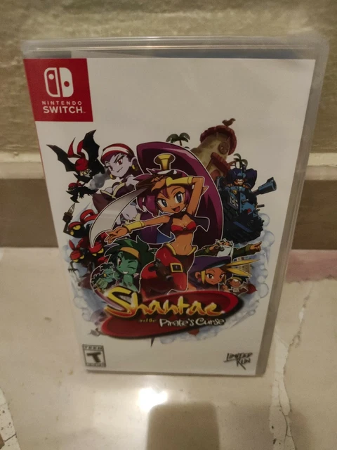 SHANTAE PIRATE'S CURSE Nintendo Switch Limited Run Games #21 NEW SEALED ...