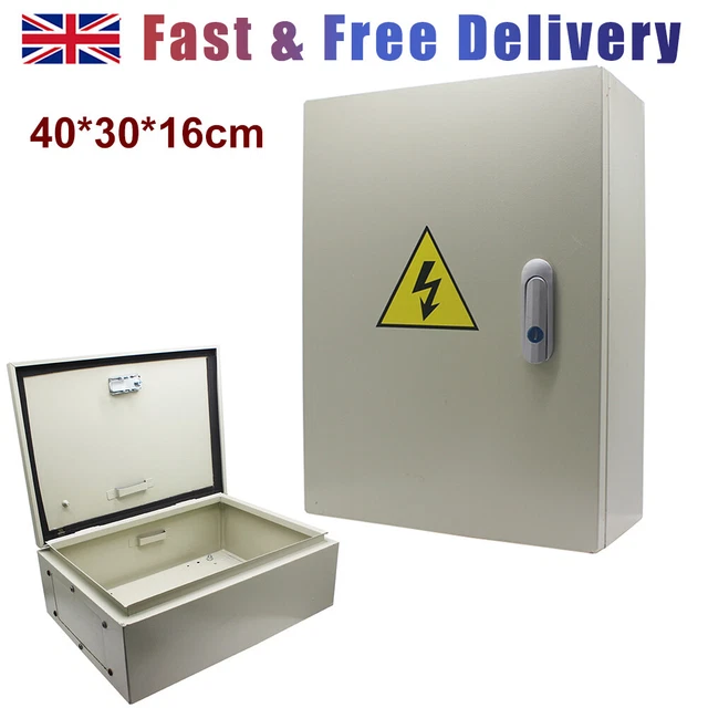 ELECTRIC ENCLOSURE DISTRIBUTION Box Wall Mounted Lockable IP65 Metal ...