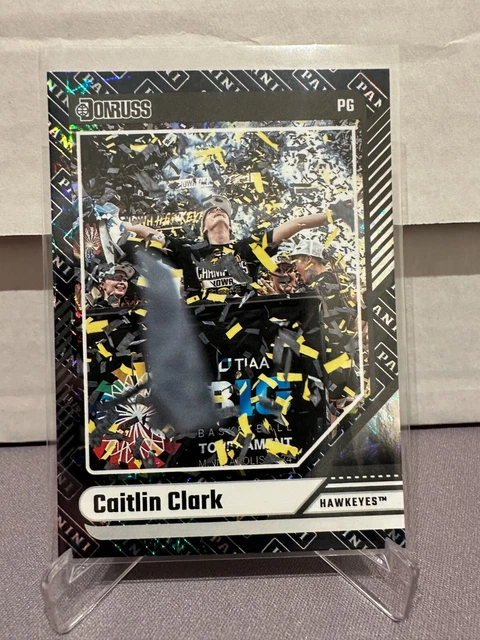 2024 PANINI CAITLIN Clark NIL Collection Donruss 14 Panini Parallel $9. ...