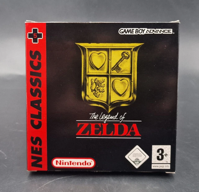 THE LEGEND OF Zelda NES Classics - Nintendo Gameboy Advance GBA - PAL ...