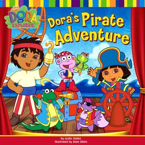 DORA'S PIRATE ADVENTURE (Dora the Explorer) by Nickelodeon Paperback ...