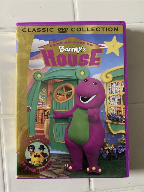 BARNEY - COME on Over to Barneys House (DVD, 2000) Bonus 4 Game Cd Rom ...