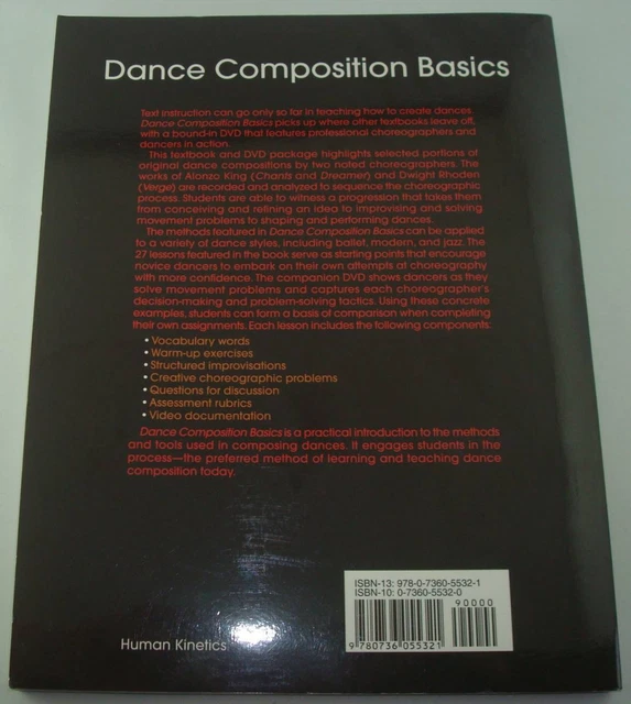 WESTERN BOOK WITH Dvd Dance Composition Basics Capturing The Choreographer'S Cra £26.75 ...