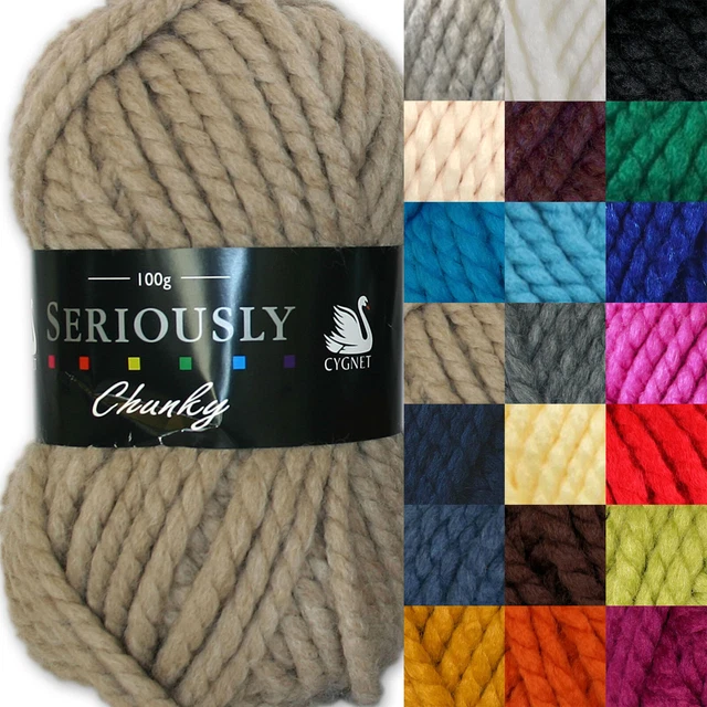 CYGNET SERIOUSLY CHUNKY & Mythically Chunky Acrylic Super Chunky ...