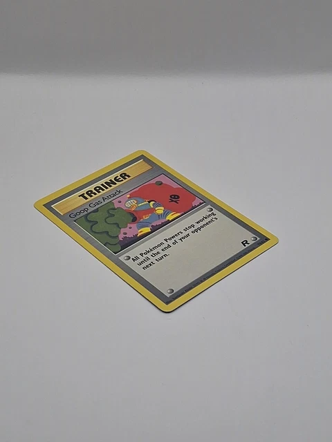 POKEMON CARD TRAINER Goop Gas Attack 78/82 Team Rocket Common WOTC £1. ...