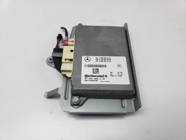 MERCEDES BENZ S-CLASS W221 Distance Radar Control Module Unit 2011 ...