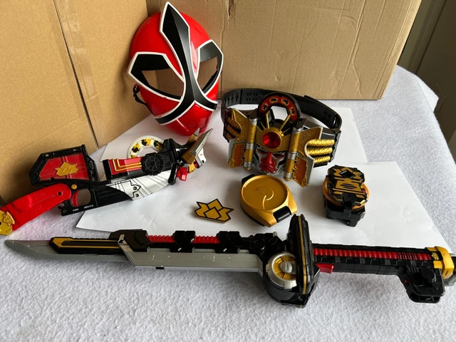 POWER RANGERS SAMURAI Bazooka Megablade Black box morpher shogun buckle ...