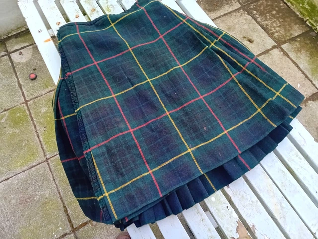 WW2 VINTAGE TARTAN Royal Scots military kilt uniform 28 inch £140.00 ...