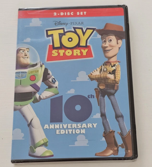 DISNEY TOY STORY 10th Anniversary Edition 2 Disc Set DVD New & Sealed ...