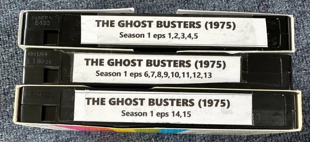 RECORDED VHS VIDEO Tape Lot - The Ghost Busters (1975) - Full Series ...