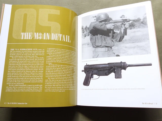 &US M3/M3A1 SUBMACHINE Gun" Ww2 Vietnam Grease Gun .45 Acp Smg ...