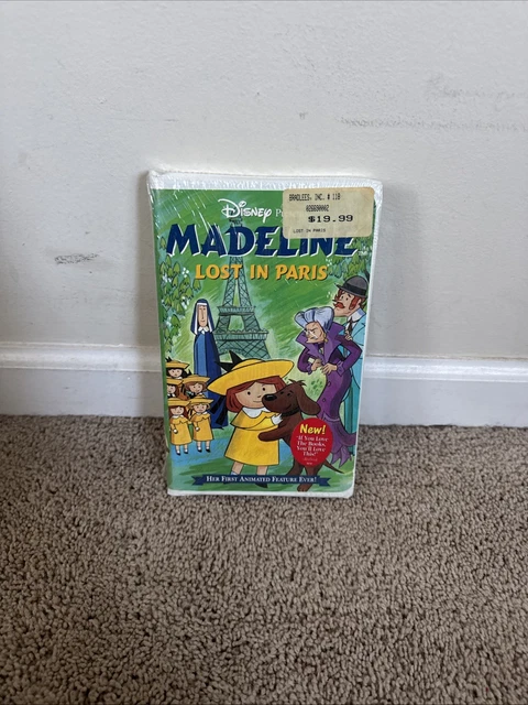Madeline Lost In Paris Vhs 1999 Clamshell Brand New Os Still Factory 6551