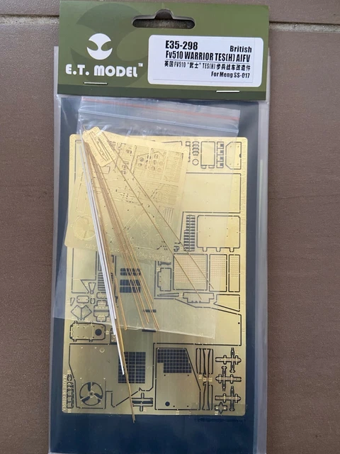 MAQUETTE ET MODEL PE E95-298 British FV510 WARRIOR TESH AIFV 1/35 EUR ...
