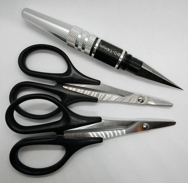 RC BODY REAMER RC Body Scissors Curved & Straight for Lexan RC Car ...