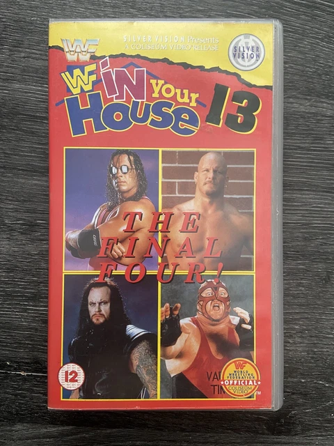 WWE / WWF In Your House 13: Final Four VHS - Rare Video Tape Wrestling ...
