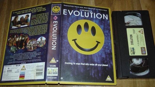 EVOLUTION VHS VIDEO Ex Rental Big Box RCA Cert Comedy £5.99 - PicClick UK