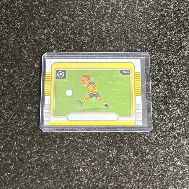 LARS RICKEN 8BIT Shots Insert 2025-26 Topps Flagship UCC Borussia ...