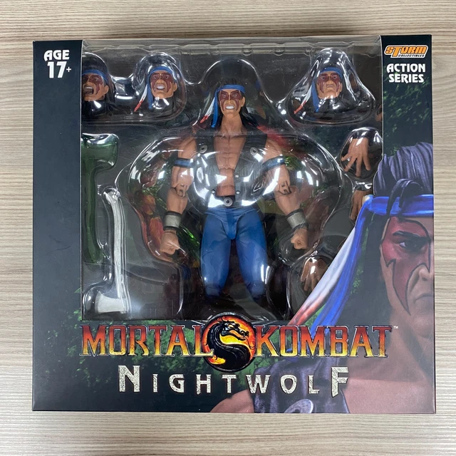 NIGHTWOLF MORTAL KOMBAT STORM COLLECTIBLES Figura 1/12 Escala Acción ...