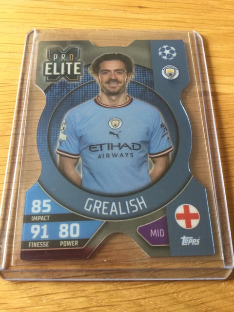 MATCH ATTAX EXTRA 2023 2022/23 22/23 Pro Elite X Shield Jack Grealish ...
