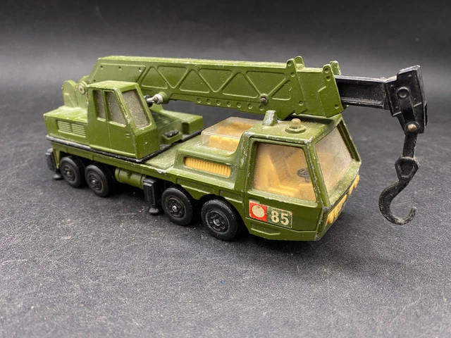 MATCHBOX SUPERKINGS, K-12, Hercules Mobile Crane, 1974, £2.79 - PicClick UK