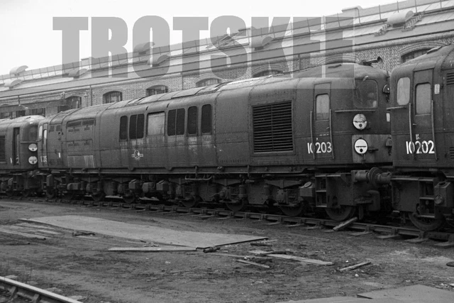 35MM NEGATIVE BR British Railways Diesel Loco Class D16/2 10203 Derby 1965 £6.50 - PicClick UK