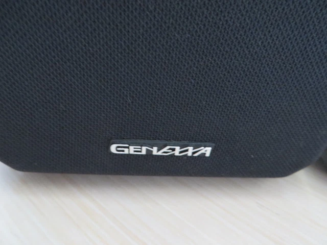 GENEXXA SPEAKERS PAIR No 40 230E and Pair of Surround Rear Speakers £50 ...