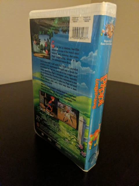 Pippi Longstocking Animated Movie 1997 Vhs Cartoon Warner Buy 2 Get 1