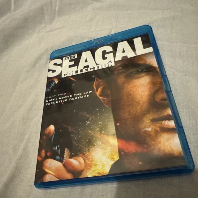 STEVEN SEAGAL COLLECTION Part 2 only - Nico & Executive Decision Blu ...