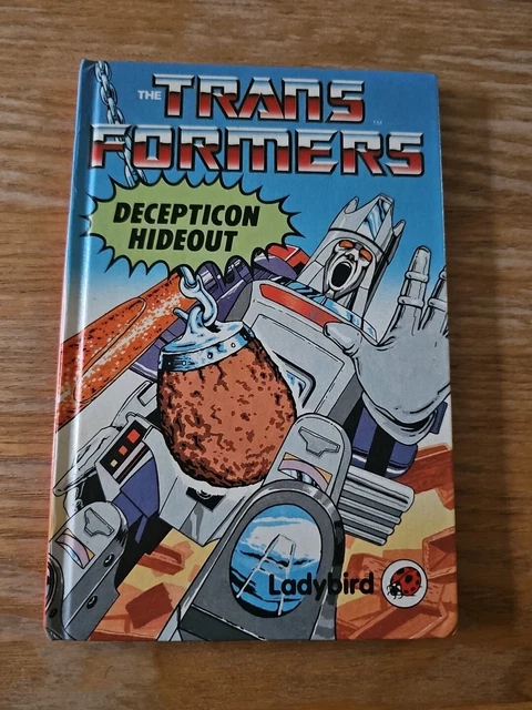 LADYBIRD THE TRANSFORMERS Deception Hideout Series 853 1st Edition Good ...